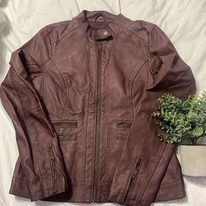 Reitmans | Jackets & Coats | Reitmans Size Small Womens Faux Leather ...